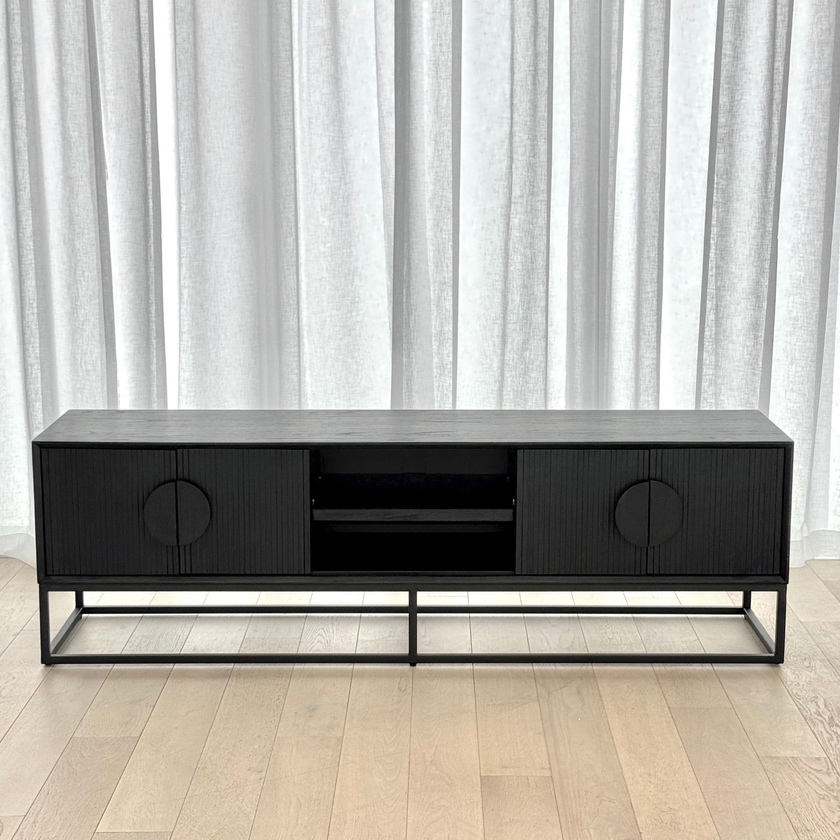 Edina 4 Door 2 Niche Entertainment Unit – The Furniture Gallery