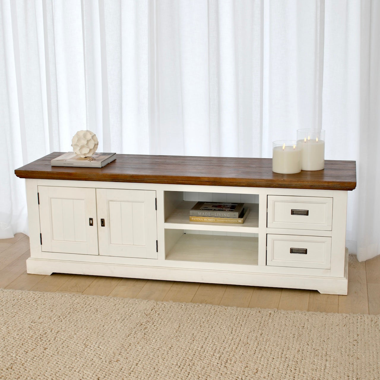 Buy Small Surrey Hamptons Style Entertainment Unit in Perth, Joondalup ...