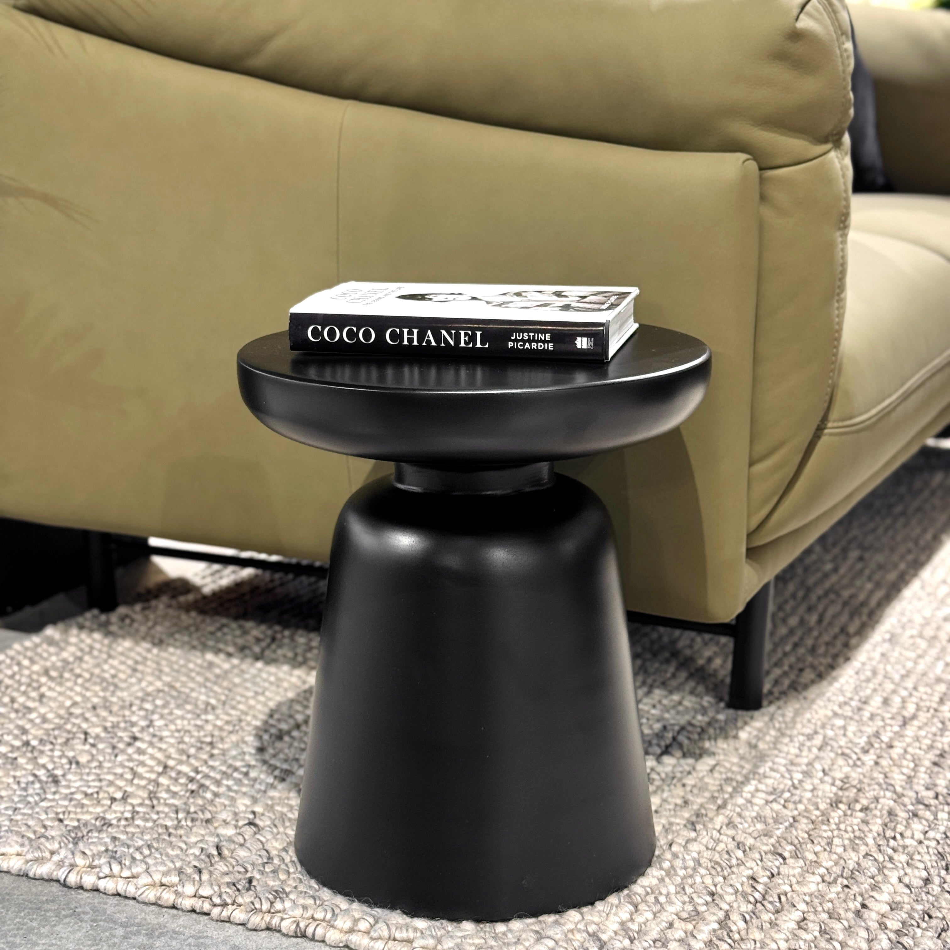 Baxter Table - Matte Black – The Furniture Gallery