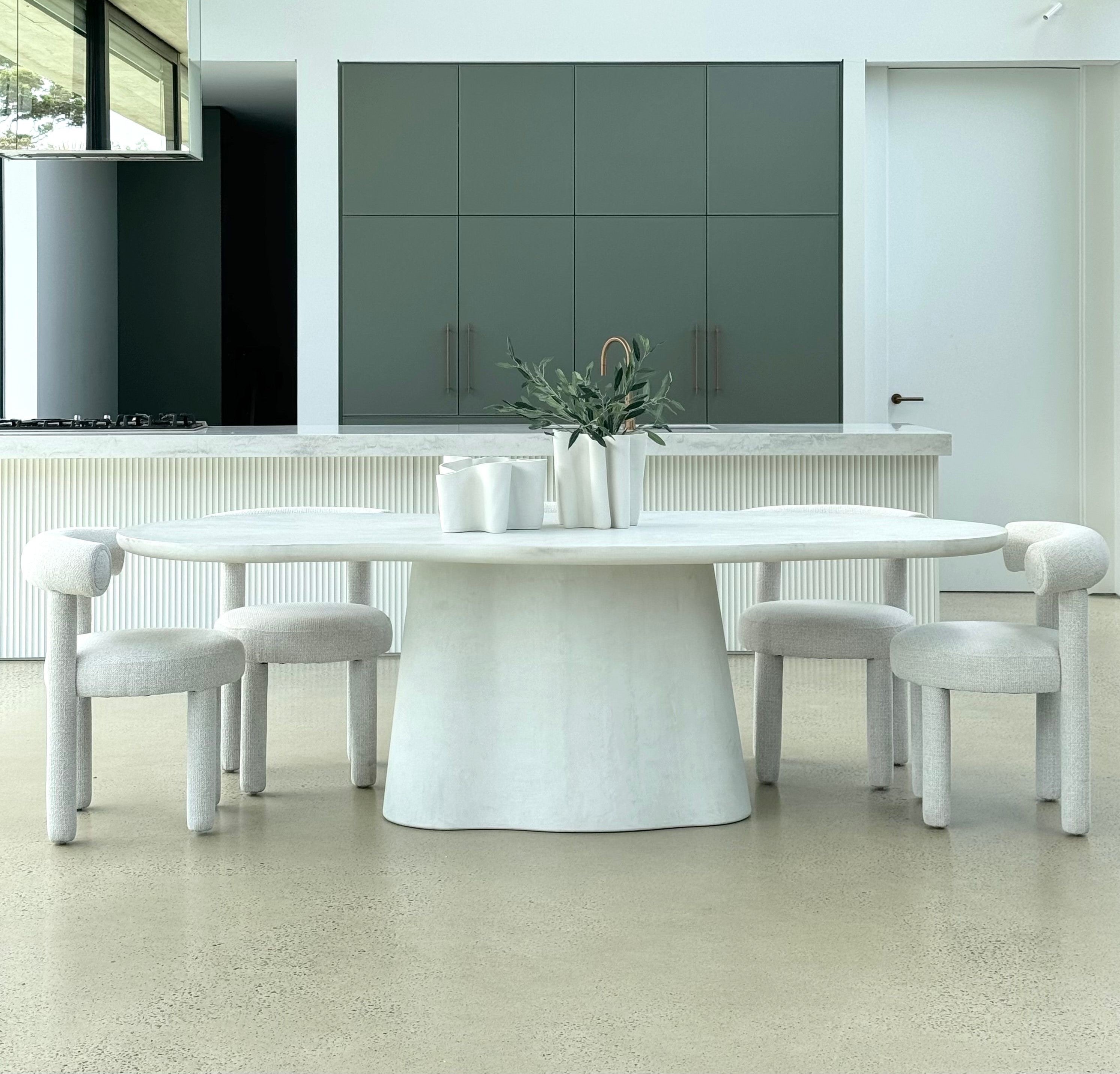 Buy Iliad 2400 Dining Table - White in Perth, Osborne Park, & Joondalup ...