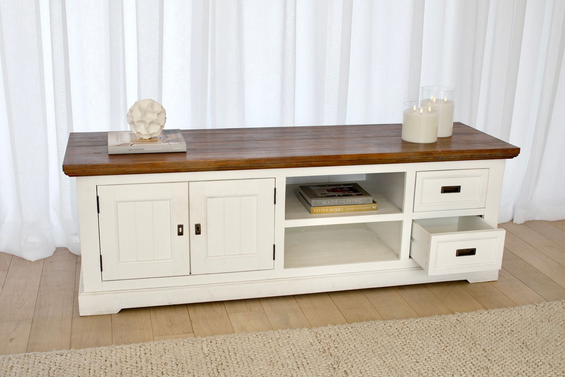 Buy Small Surrey Hamptons Style Entertainment Unit in Perth, Joondalup ...
