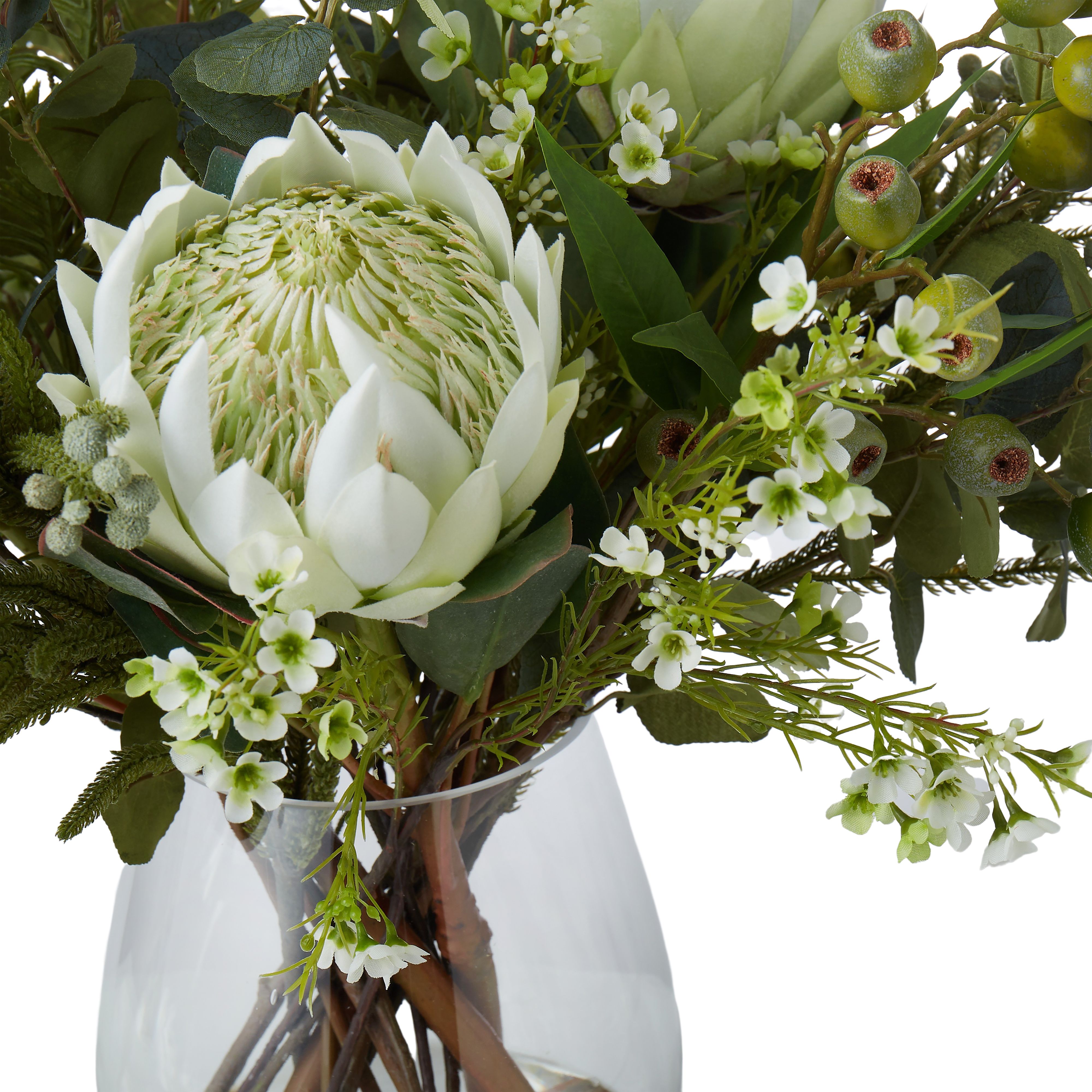 Buy King Protea Native Mix Claire Vase in Perth, Osborne Park, and ...