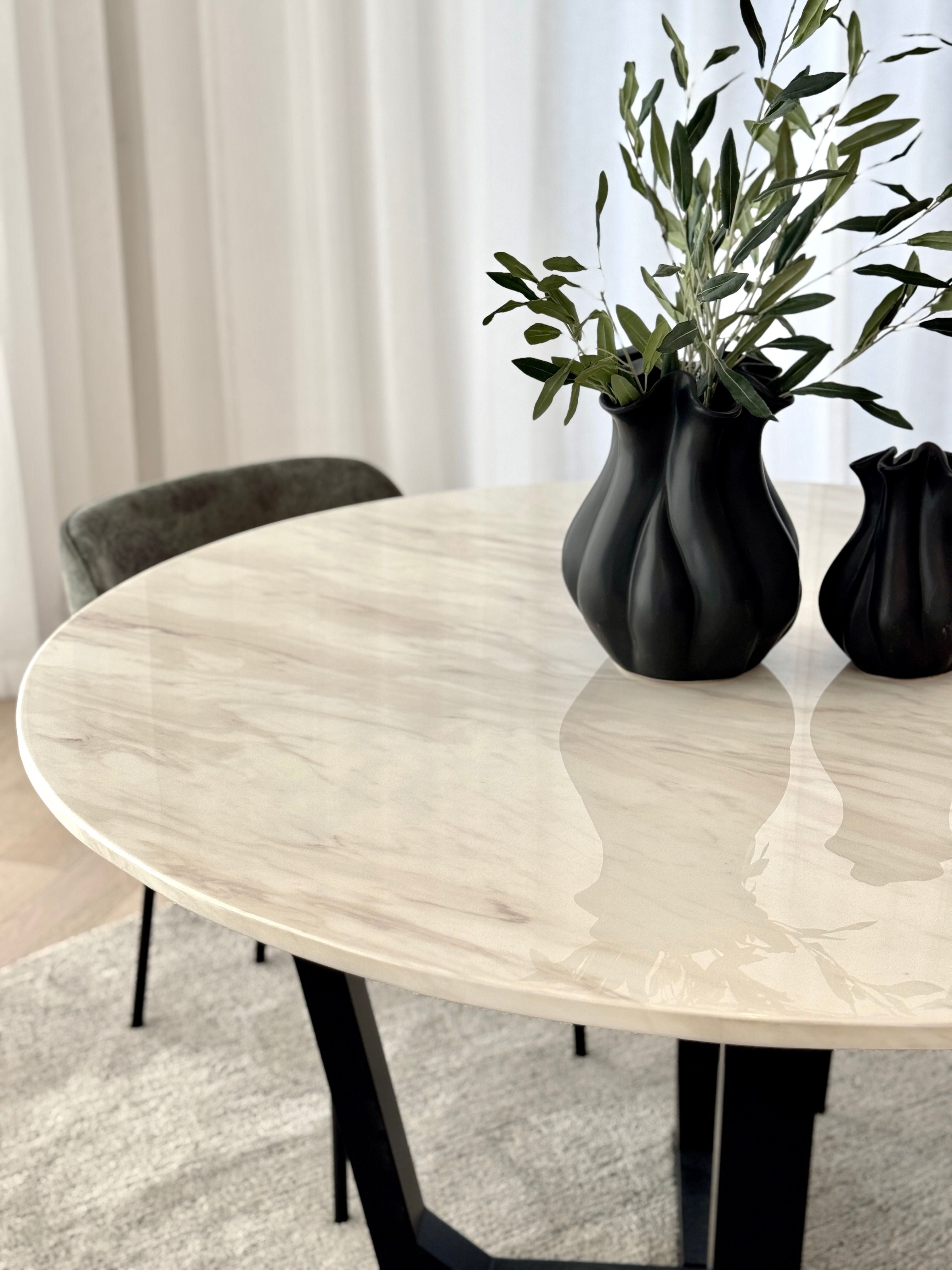 Buy Tundra Modern Round Dining Table in Small in Perth, Osborne Park ...