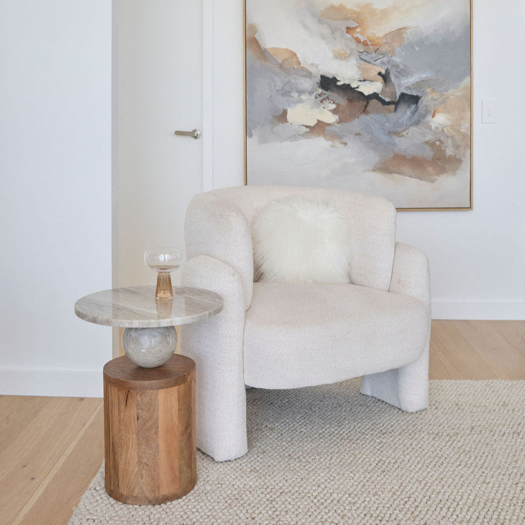 Buy Esme Accent Chair - Marshmallow in Perth, Osborne Park, & Joondalup ...