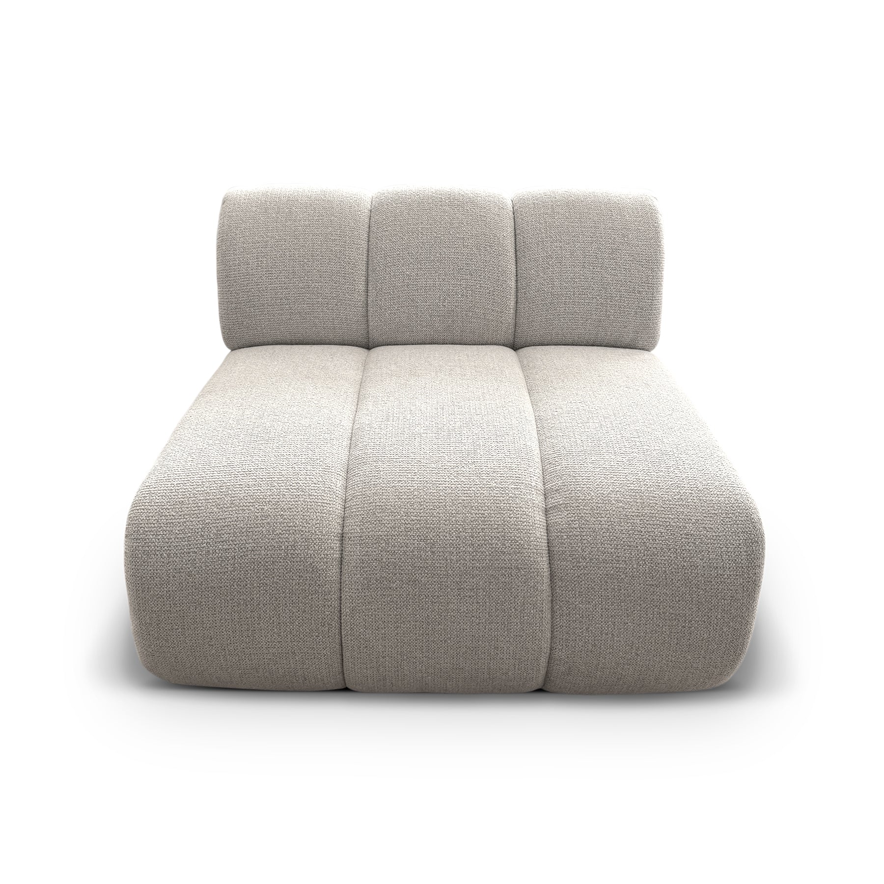 Savannah Single Seat with No Arms - Vanilla – The Furniture Gallery