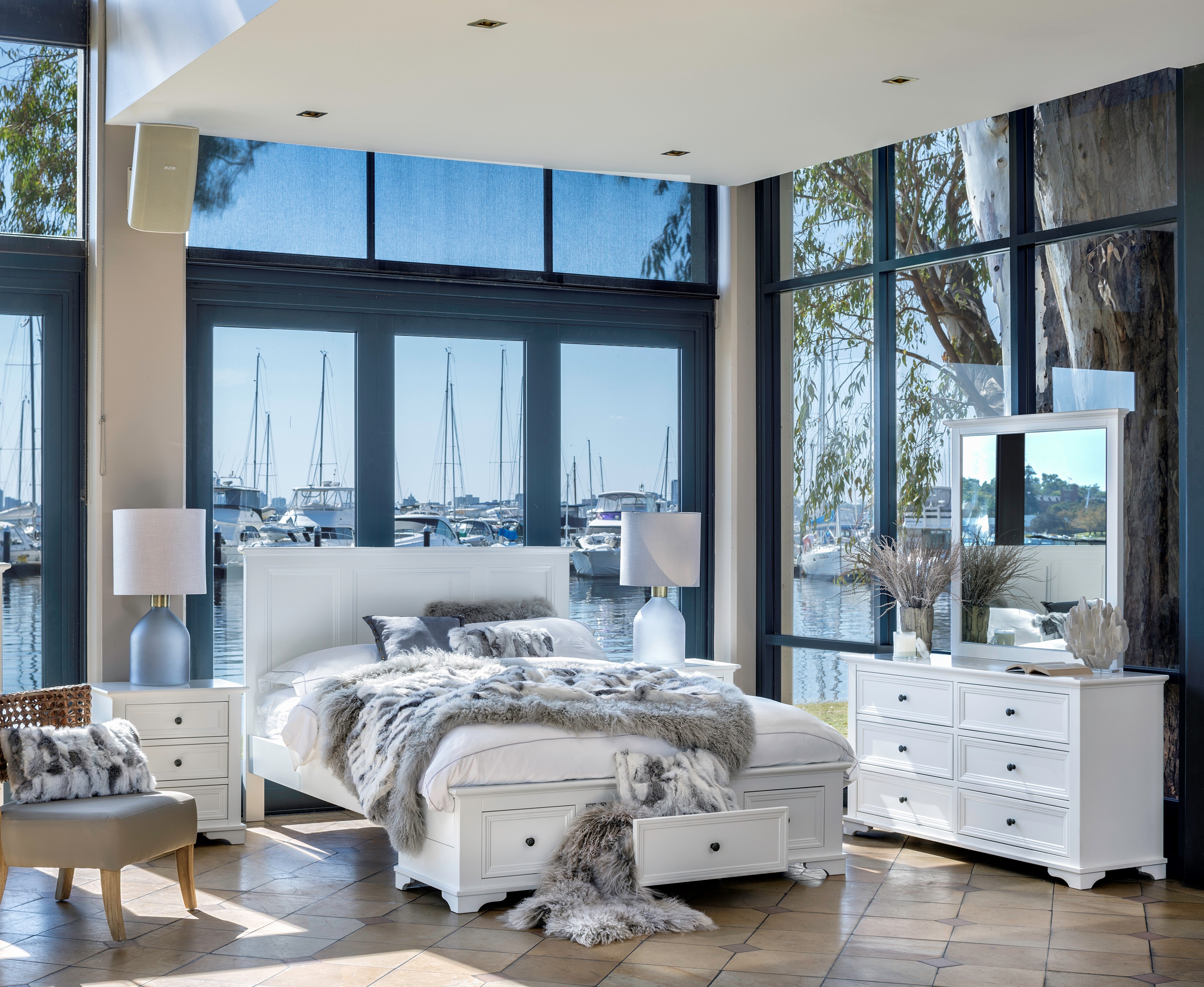 Buy Wentworth Elite Bedroom Suite with Dressing Table, Mirror in Perth ...