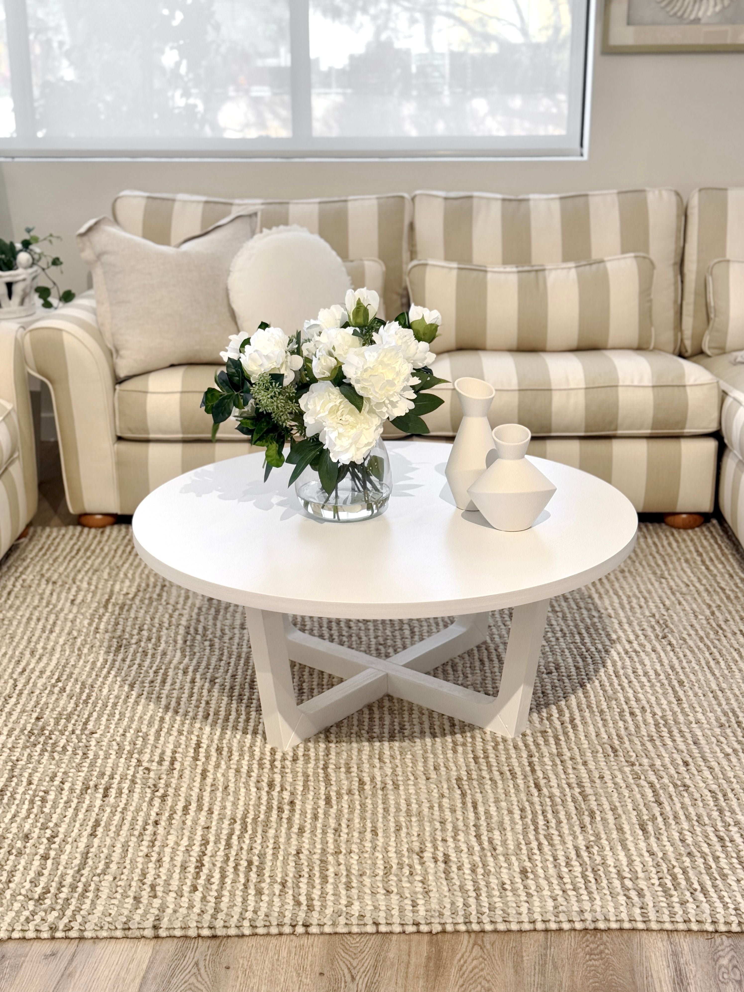 Hendrick Round Coffee Table – The Furniture Gallery