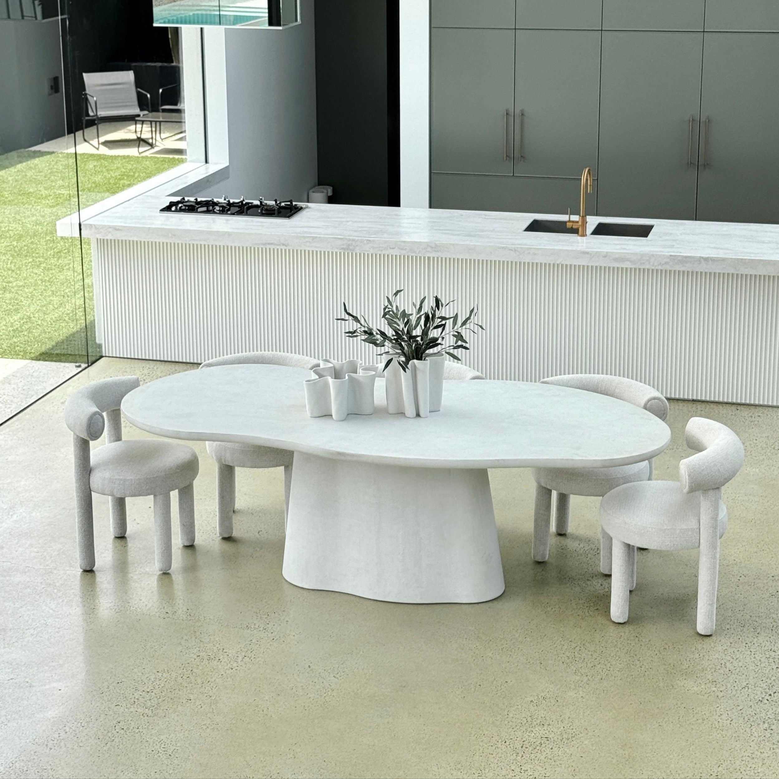Buy Iliad 2400 Dining Table - White in Perth, Osborne Park, & Joondalup ...