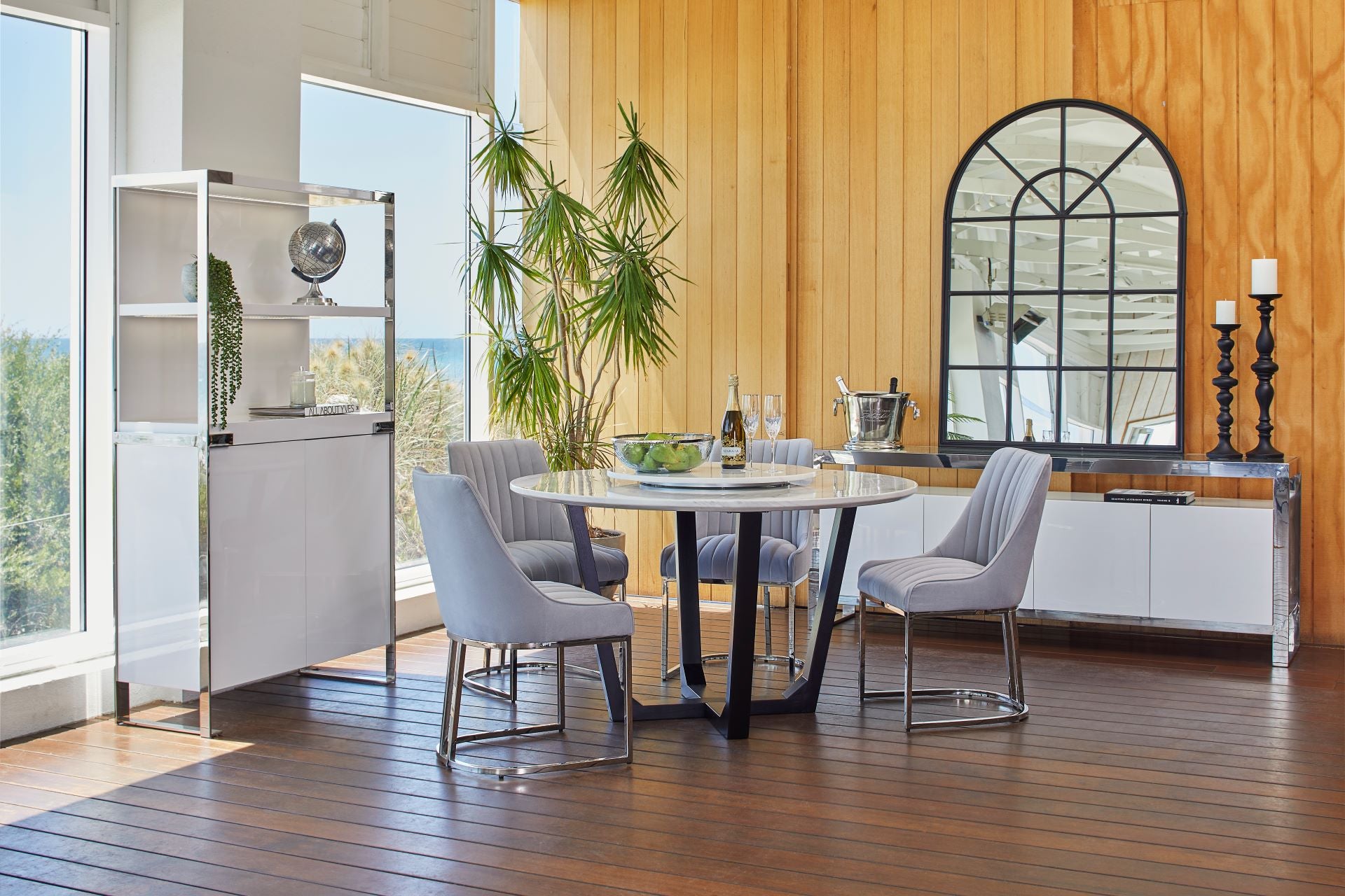 Buy Tundra Modern Round Dining Table in Small in Perth, Osborne Park ...