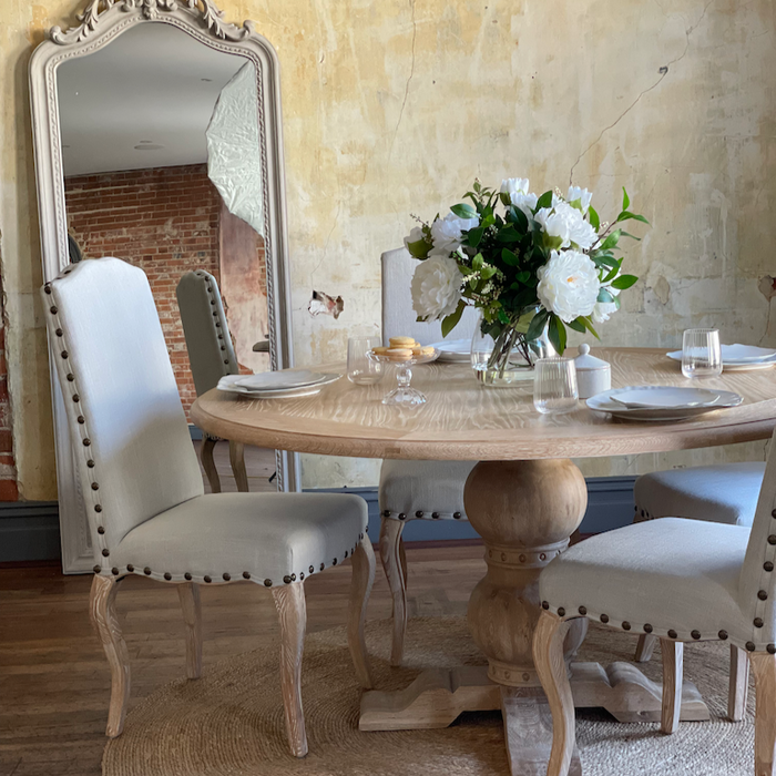 Buy Corsica Small Round Dining Table in Perth Osborne Park Joondalup The Furniture Gallery